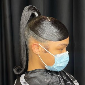 Swoop Ponytail Hairstyles for Women RIGHT NOW pic (after 2023)